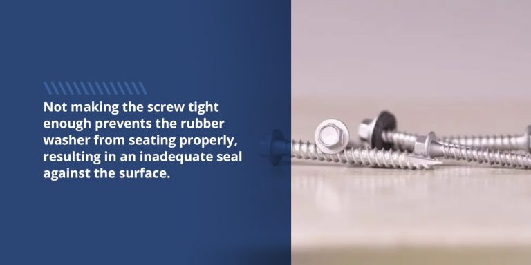 Causes of Metal Roofing Screw Leaks| All Points